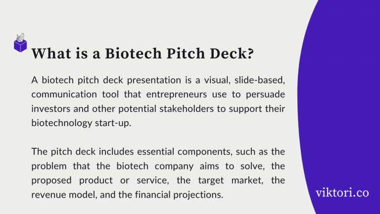 Create An Effective Biotech Pitch Deck | 2024 Guide, Examples ...