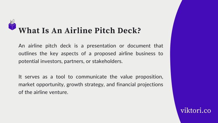 Airline Pitch Deck Guide | Template Included - Viktori
