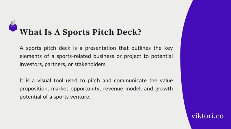 Investor Ready Sports Pitch Deck | Guide | Examples, Template & Ideas ...