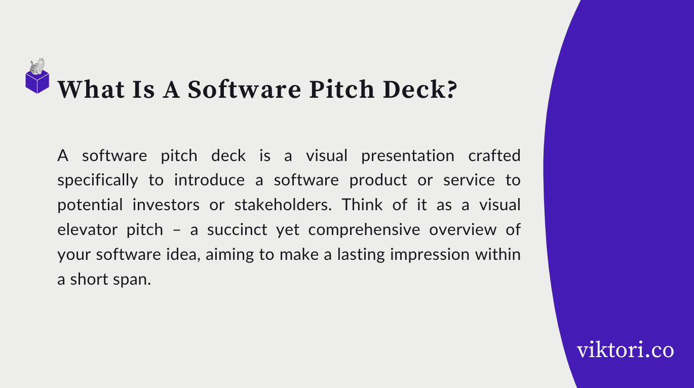 Software Pitch Deck Guide | Updated 2024 | Startup Template & Examples ...