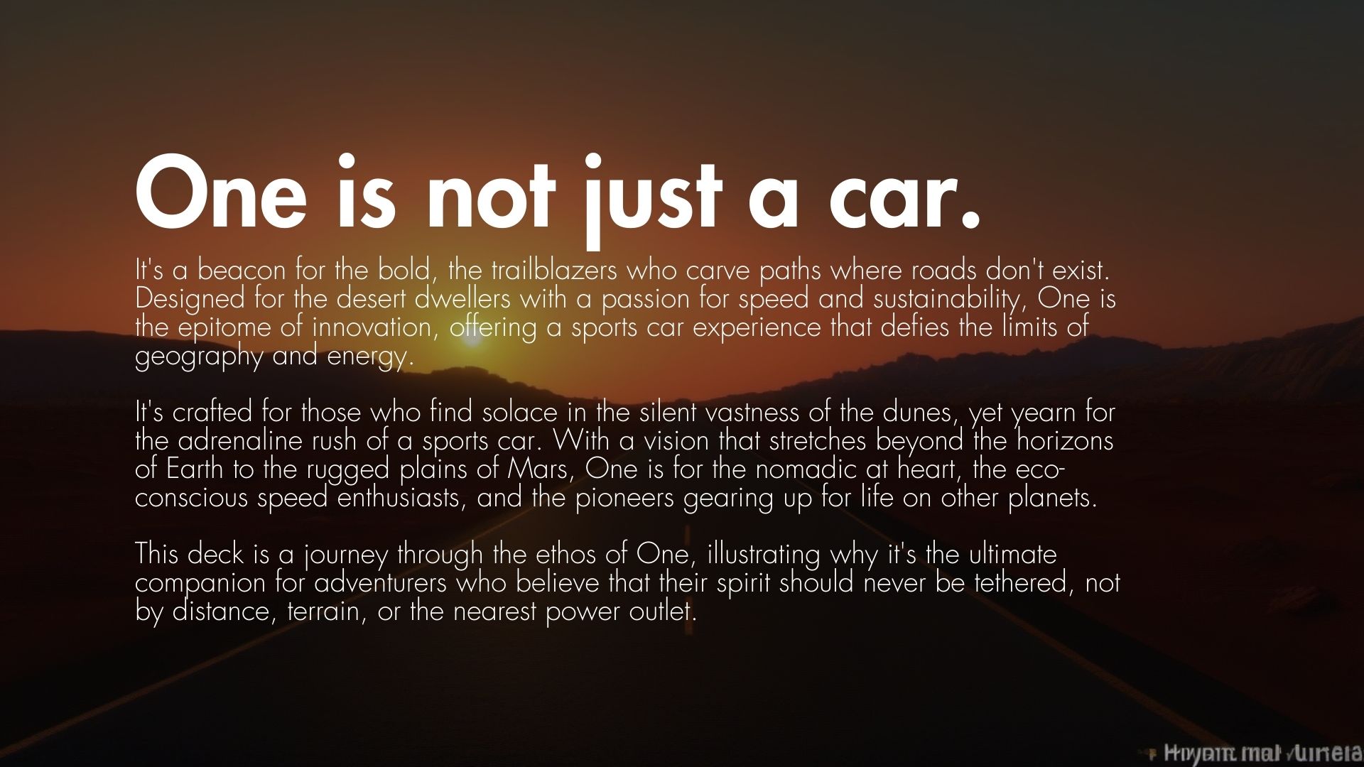 Electric Vehicle Pitch Deck Guide | Template, Examples - Viktori