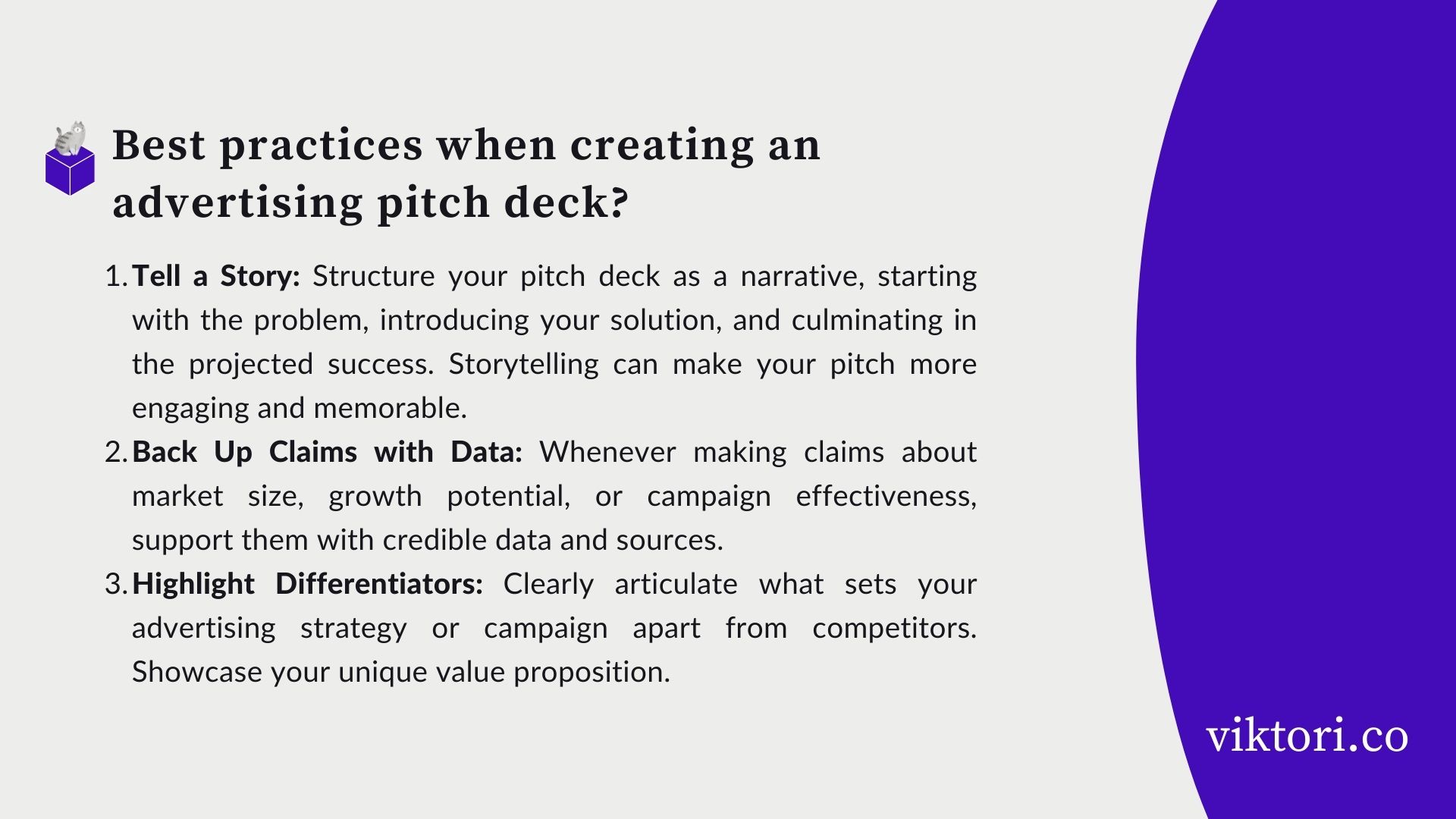 Advertising Pitch Deck Guide | Template Structure Used By AdTech ...