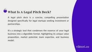 Legal Tech Pitch Deck Guide | Law Firm And Startup Ready - Viktori