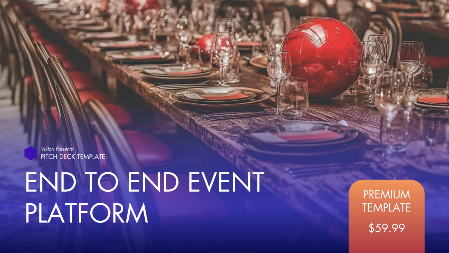 5 Events Planning Pitch Deck Examples