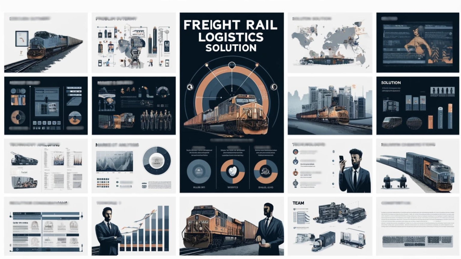 Rail Transport Pitch Deck Guide | Startup Ready Template + Examples ...
