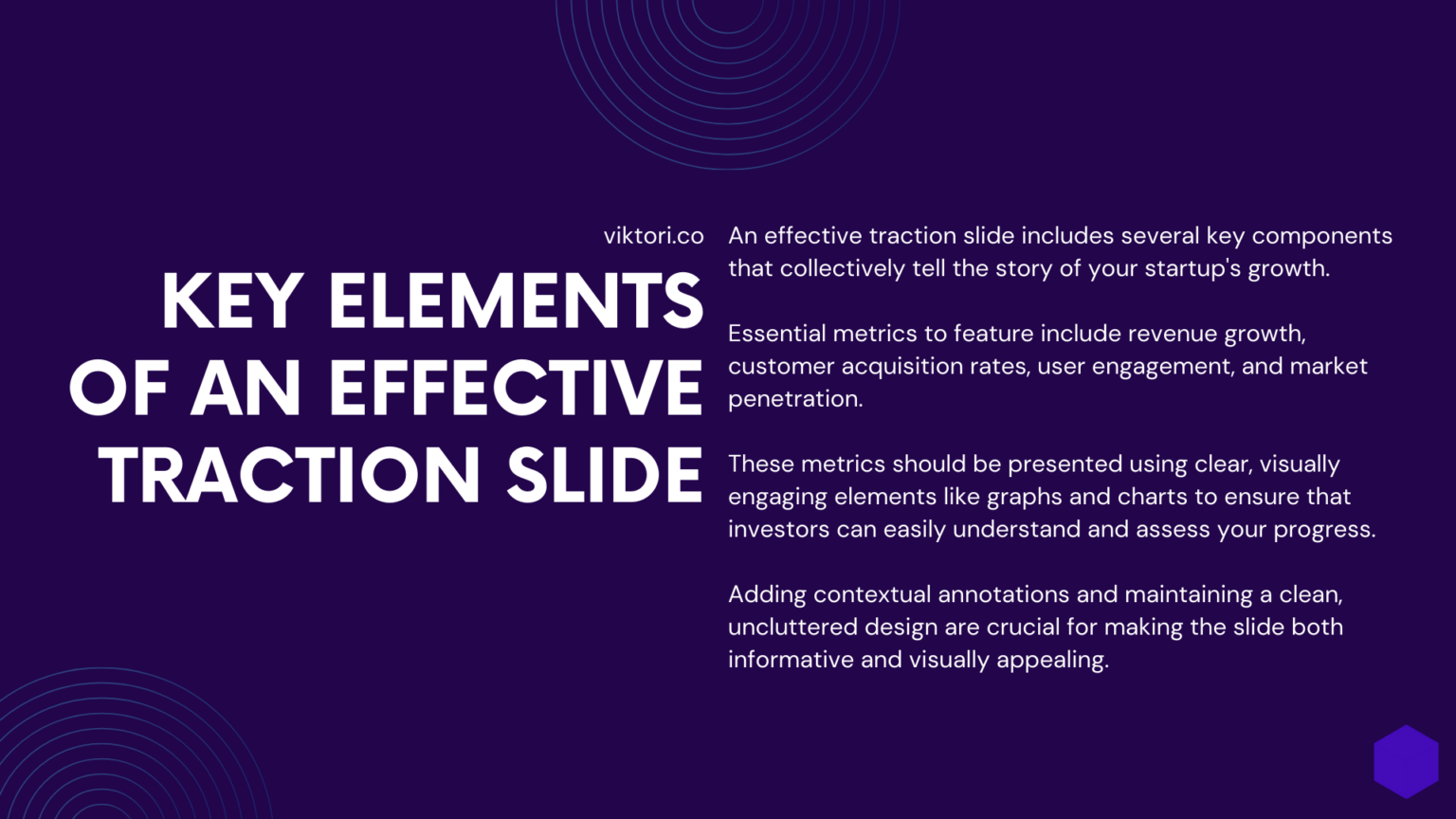 Creating An Impactful Traction Slide For Your Investor Pitch Deck: A ...