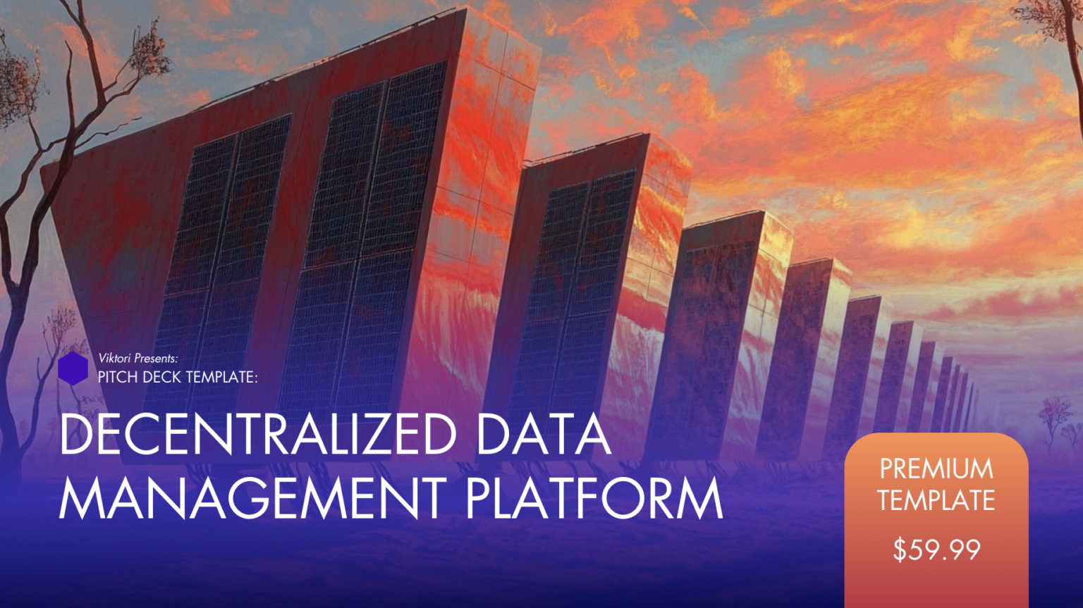 13 Slide Decentralized Data Management Pitch Deck Template | Google ...